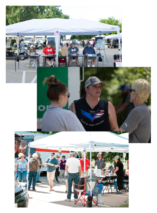 VOLUNTEER POSITION – GREETER – Flags for Fort Snelling